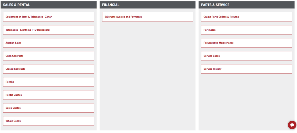 What reports are available to me within the CTOS Customer Portal?